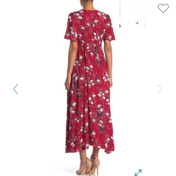 Papillon Blanc | Dresses | Papillon Floral Maxi Dress | Poshmark